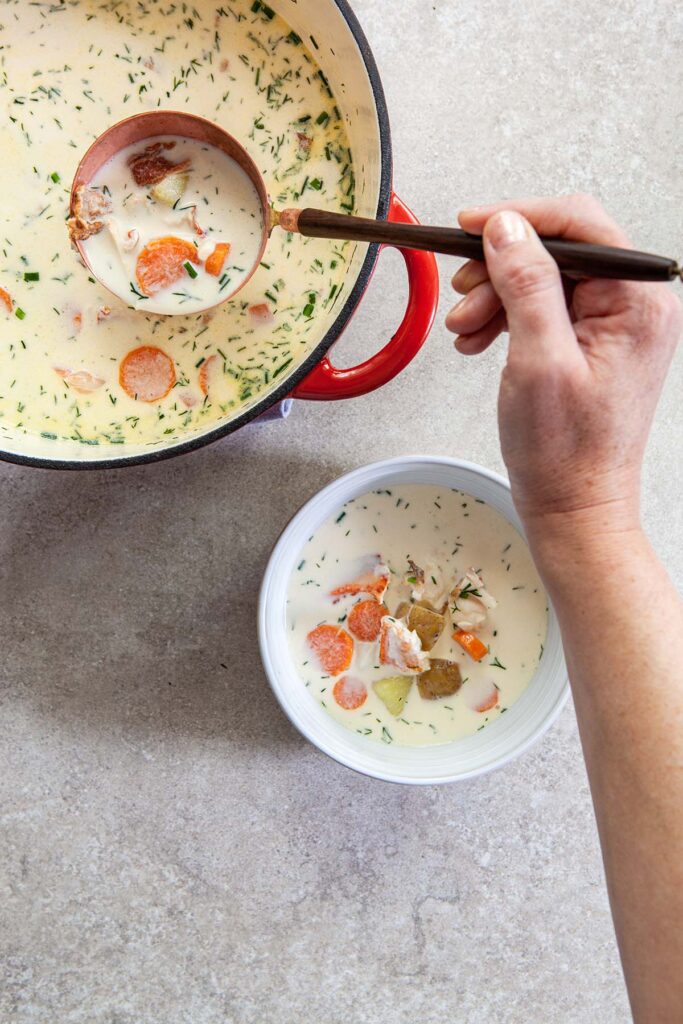 Nova Scotia Seafood Chowder | Kelly Neil