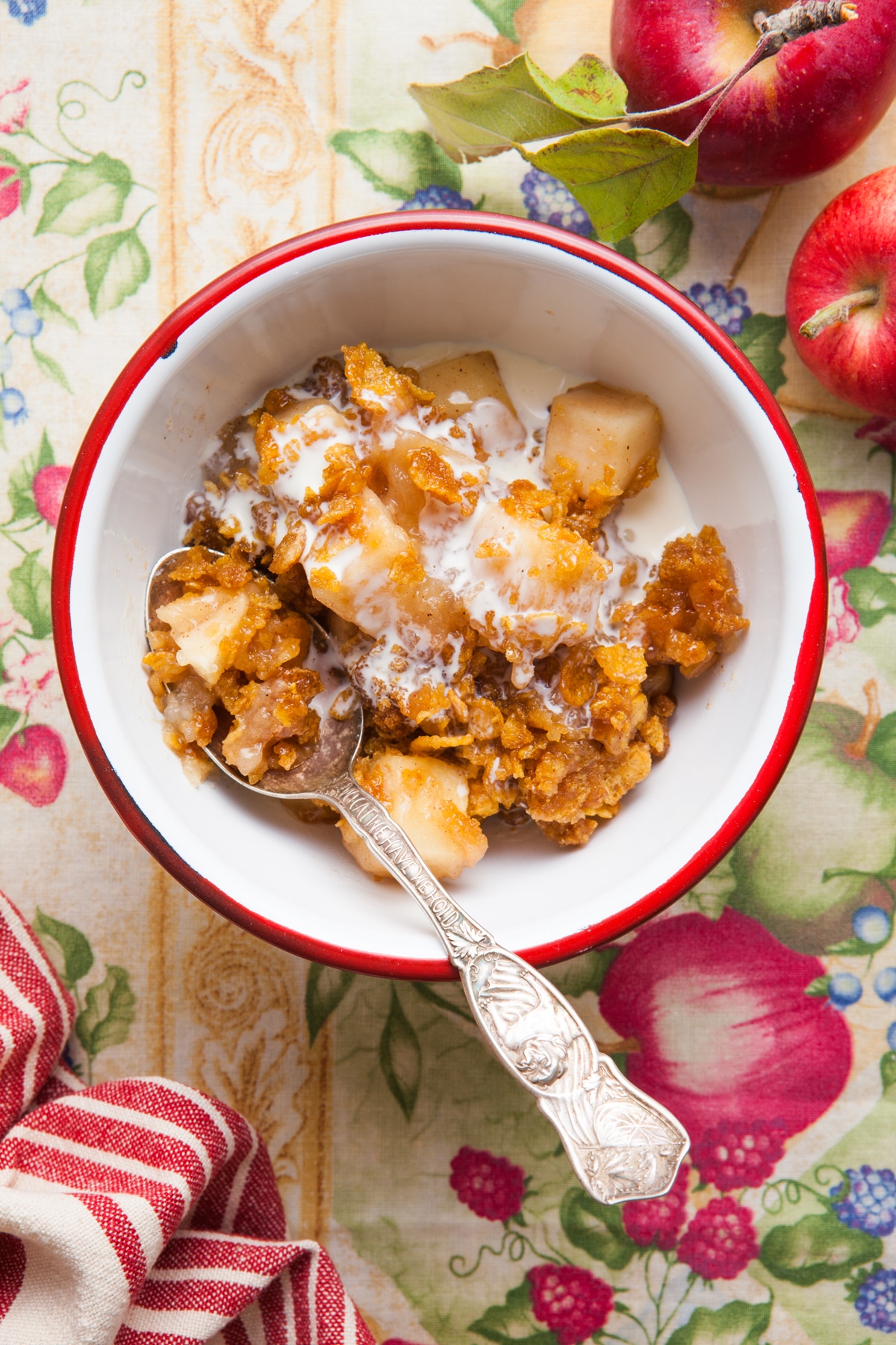 Dutch Oven Apple Crisp | Kelly Neil
