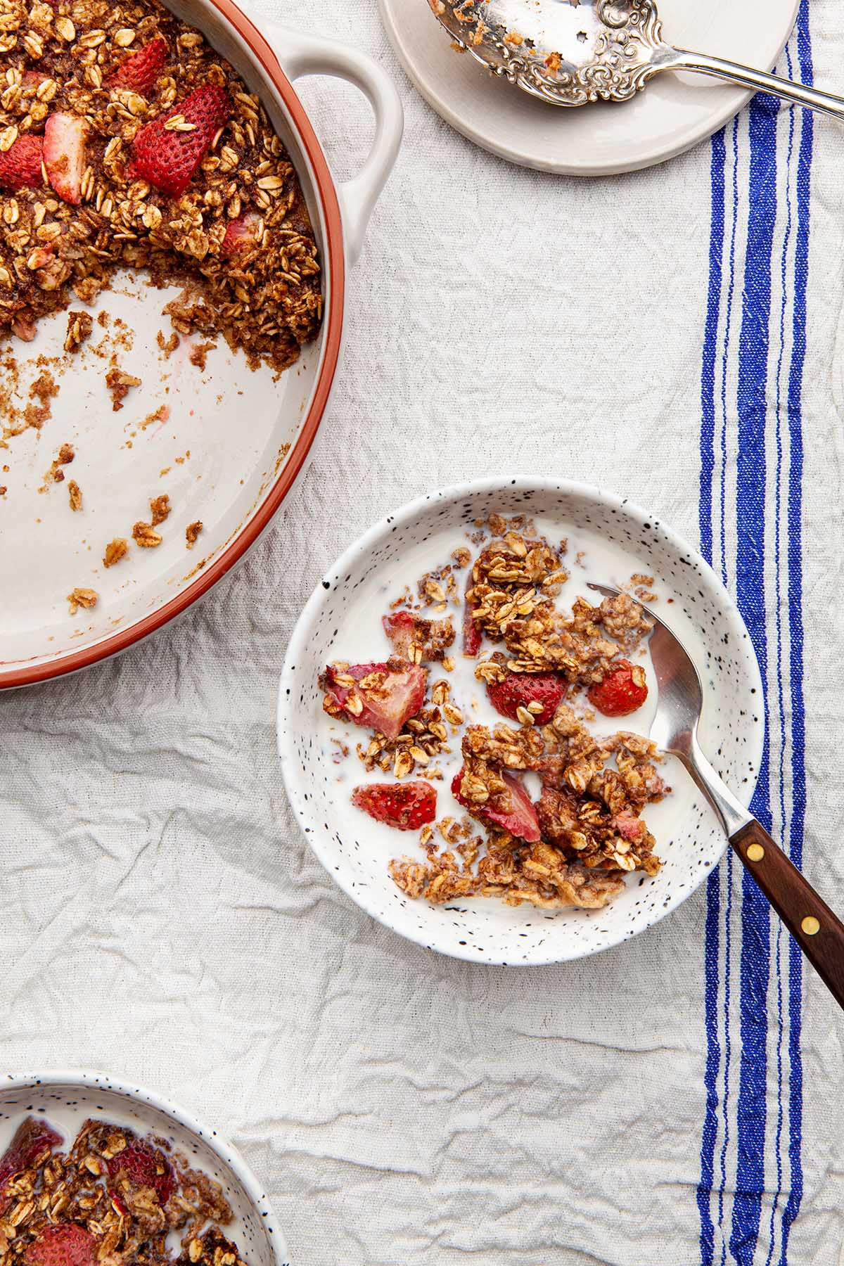 Strawberry Baked Oatmeal - Kelly Neil