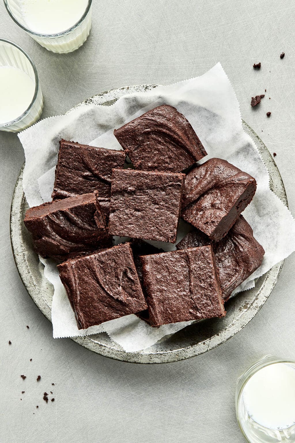 Double Chocolate Buckwheat Brownies | Kelly Neil