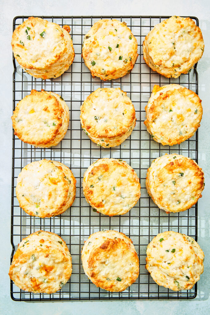 Cheddar Chive Biscuits | Kelly Neil