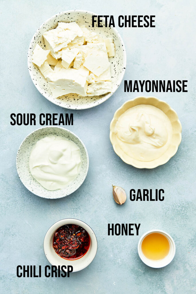 Whipped Feta With Honey & Chili Crisp | Kelly Neil