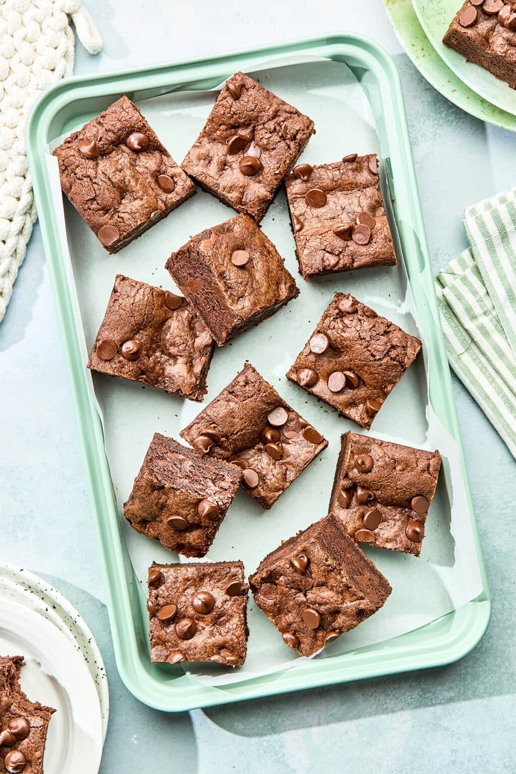 Double Chocolate Chip Cookie Bars | Kelly Neil