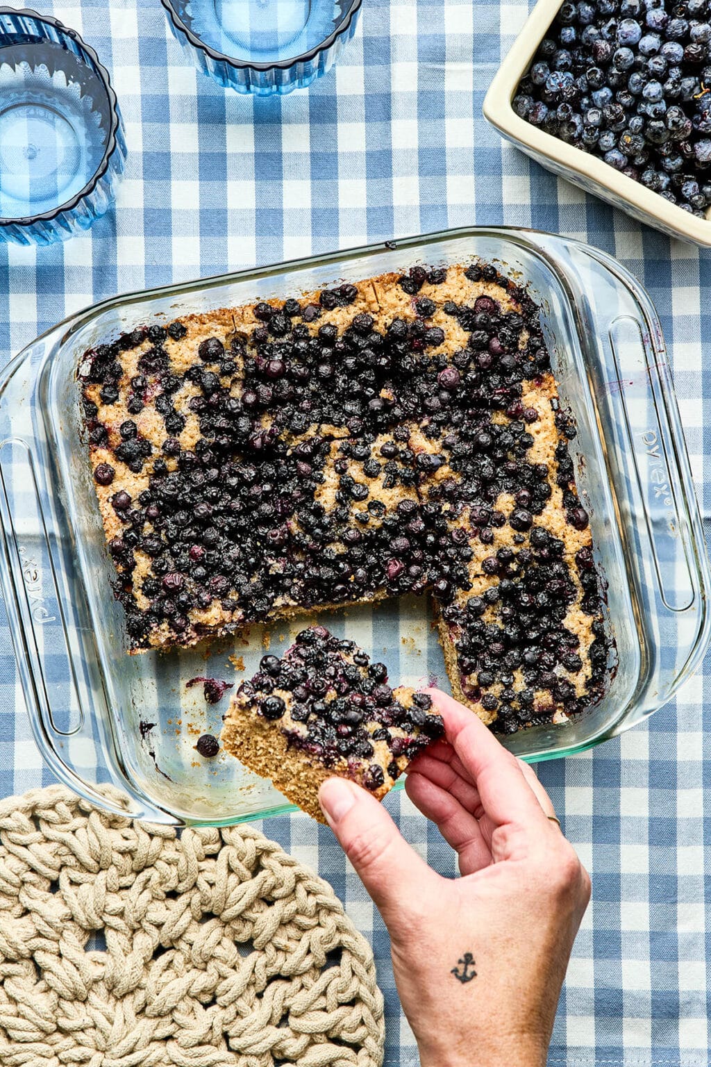 Blueberry Breakfast Cake | Kelly Neil