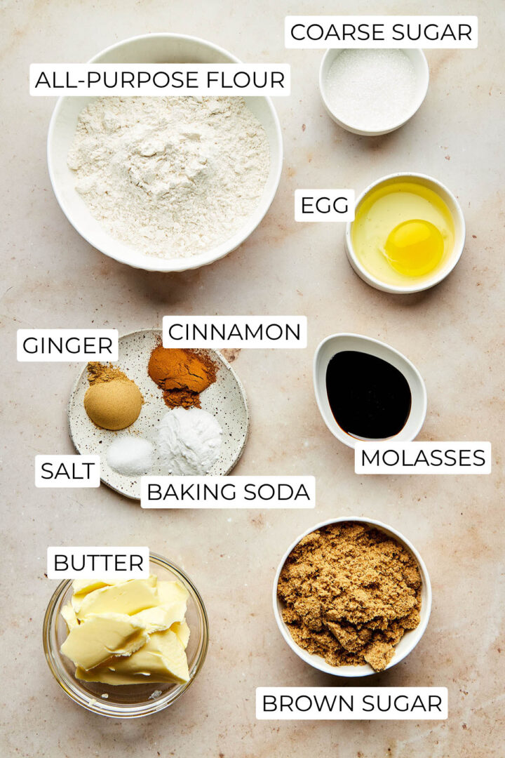 Ginger Sparklers (Old-Fashioned Ginger Cookies) | Kelly Neil