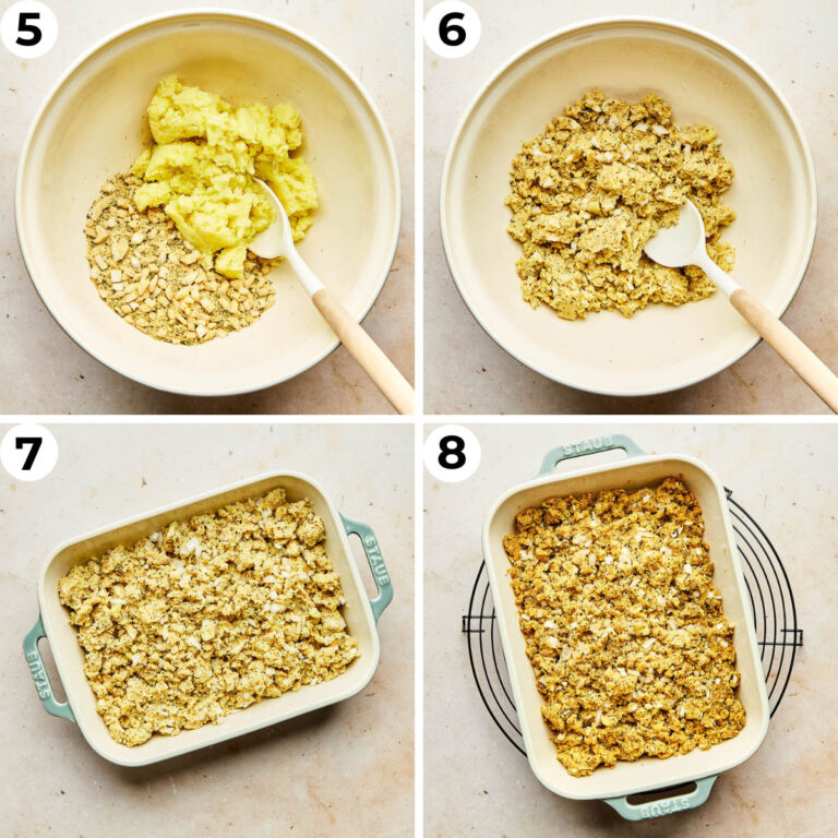 Potato Stuffing (Mashed Potato Dressing with Summer Savory) | Kelly Neil